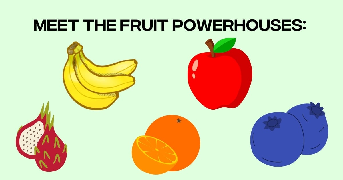 Discover the Top Five Fruits that are Nutrient-Packed Powerhouses
