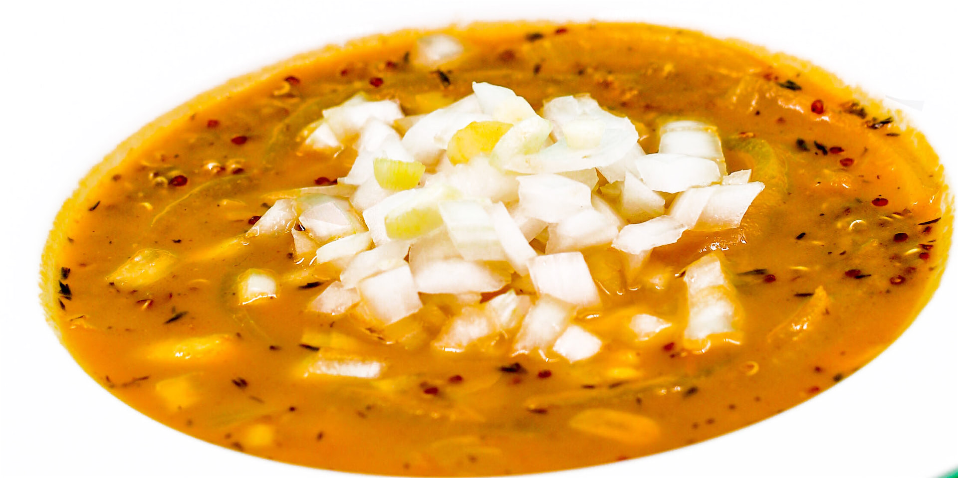 Roasted Onion Eucalyptus Vegan Soup Recipe